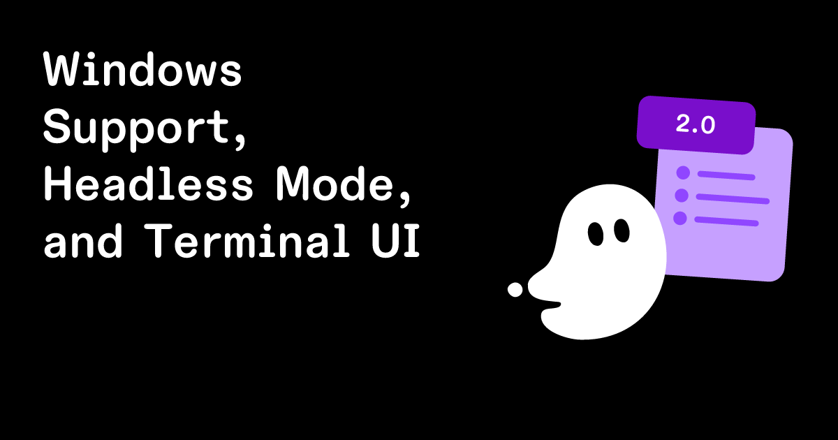 Windows Support, Headless Mode, and Terminal UI - Kiro