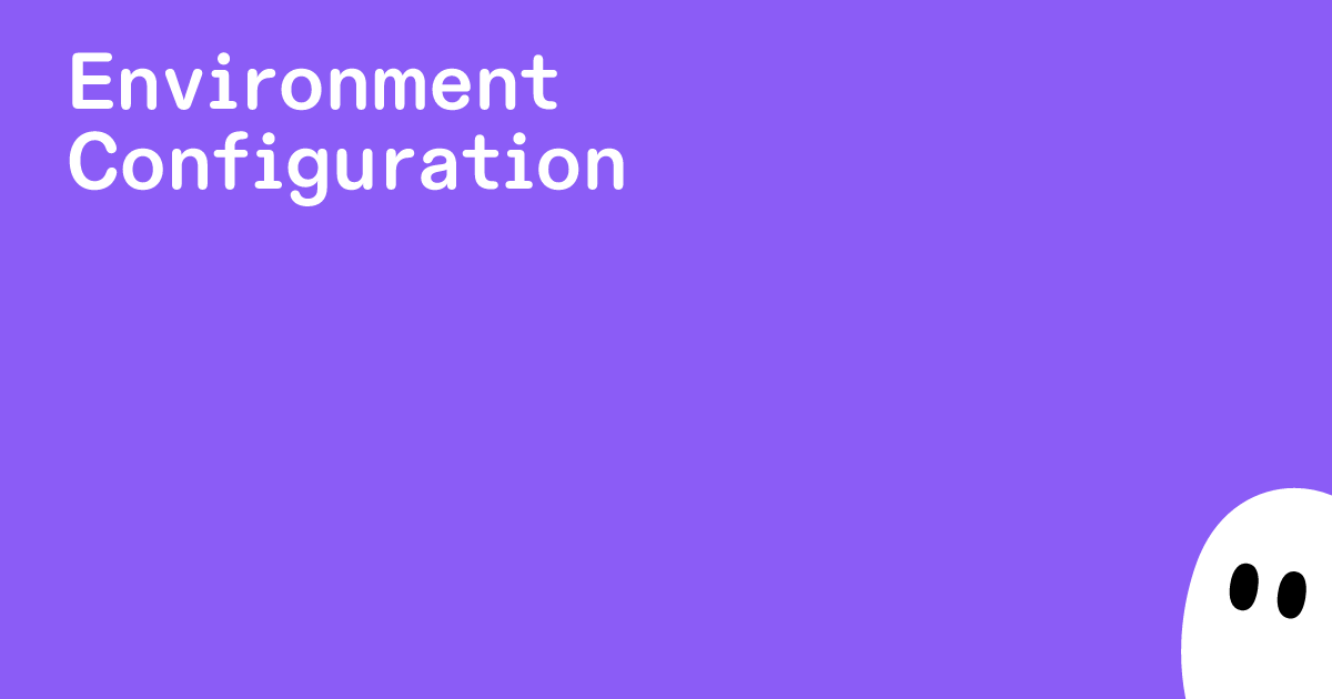 Environment Configuration - Autonomous Agent - Docs - Kiro