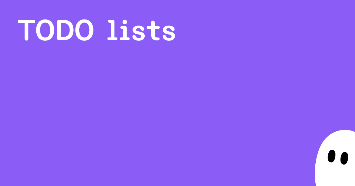 TODO lists - CLI - Docs - Kiro