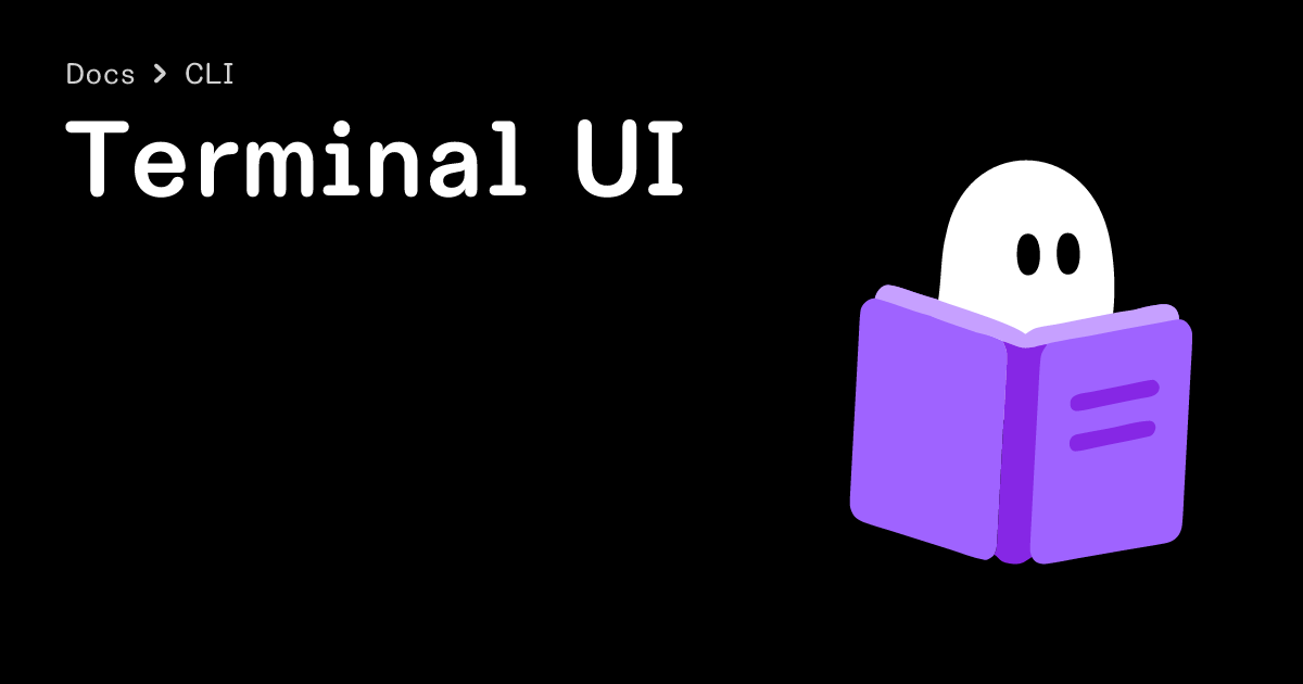 Terminal UI - CLI - Docs - Kiro